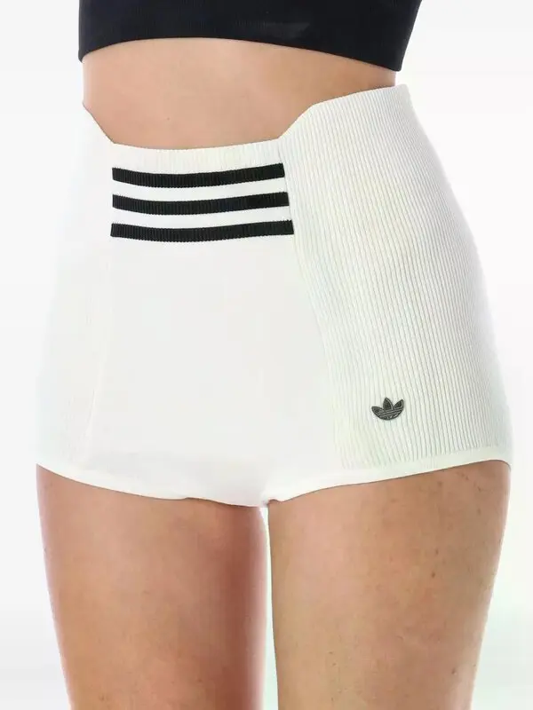 Adidas High-waisted Stripe Shorts
