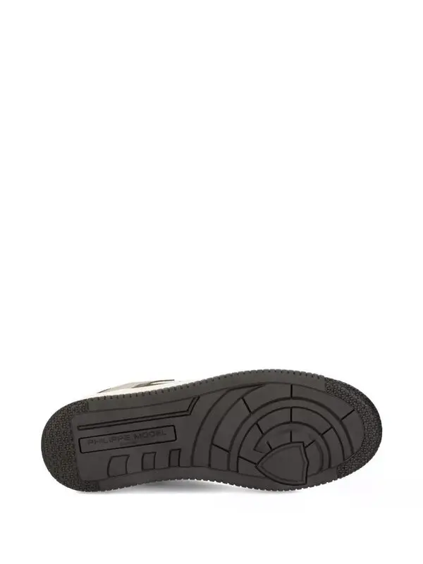 Philippe Model Panelled Low-top Sneakers - Brown