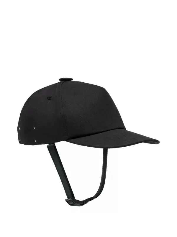 MAISON MARGIELA Adjustable Strap Baseball Cap - Black