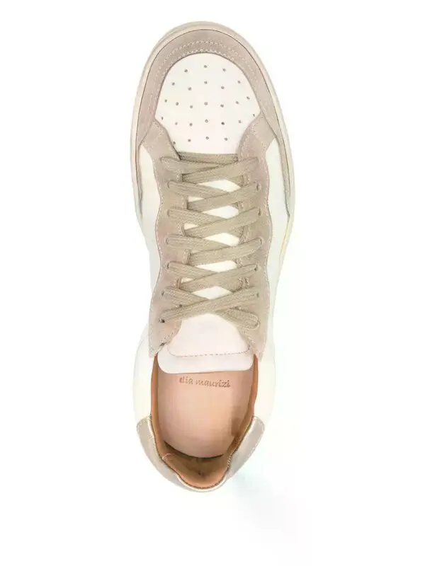 ELIA MAURIZI Gilda Leather-panel Sneakers