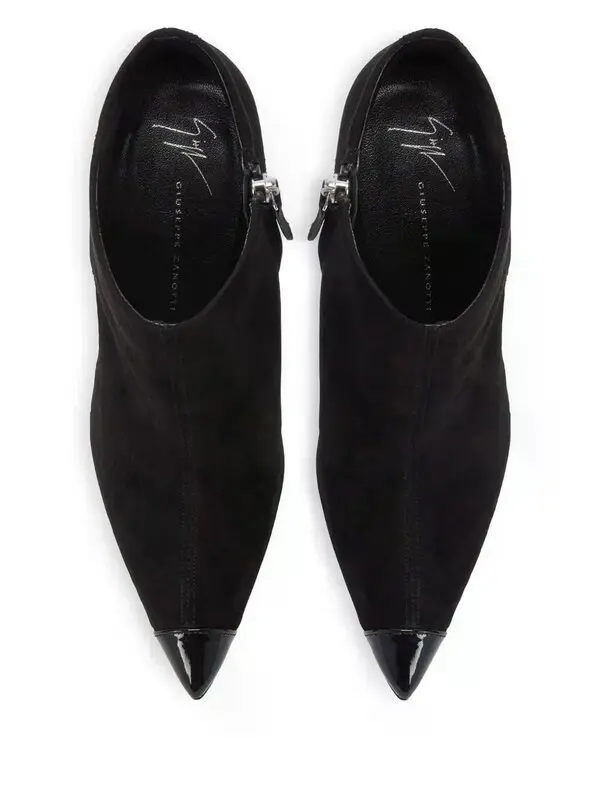 GIUSEPPE ZANOTTI 90mm Greek Pointed-toe Boots