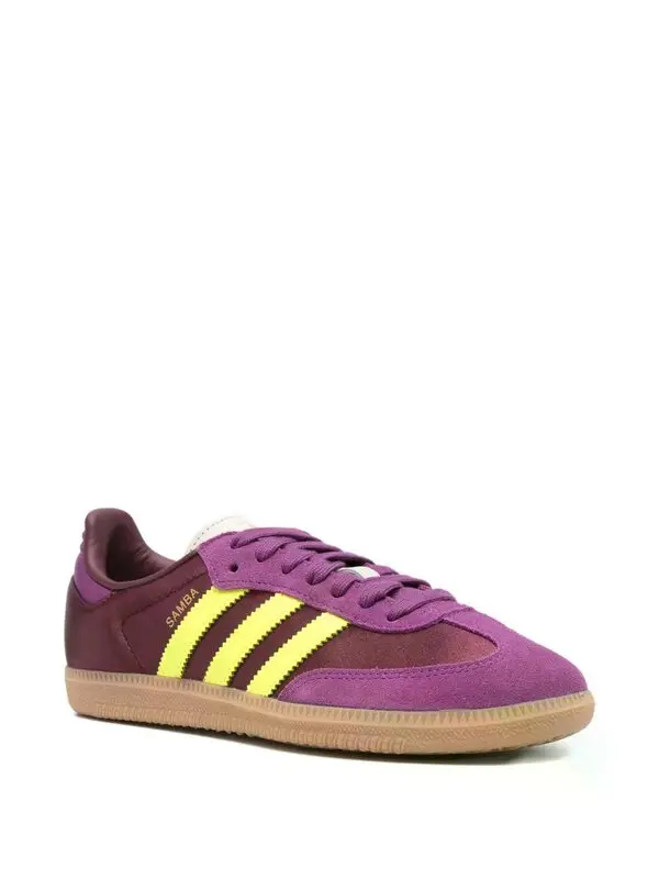 Adidas Samba Og Lace-up Sneakers - Purple