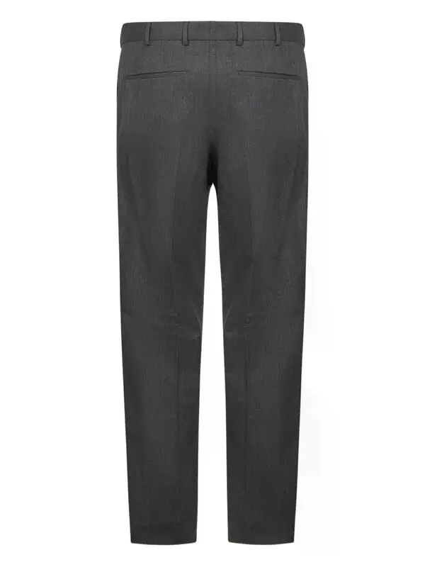 PT TORINO Pressed-crease Flat-front Trousers