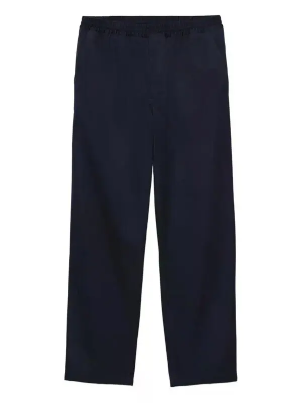 Prada Cotton Trousers - Blue