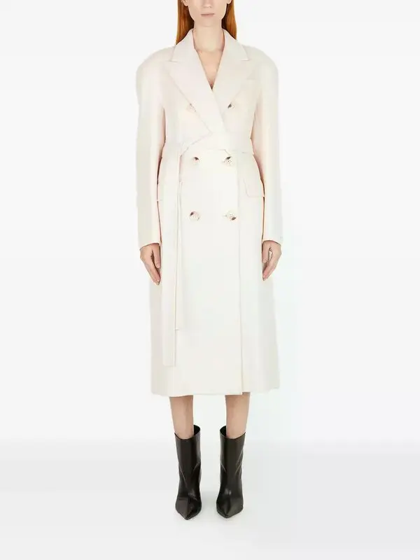 Sportmax Belted Double-breasted Coat