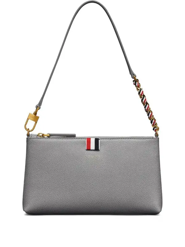 Thom Browne Shoulder Bag With Rwb Stripe Detail