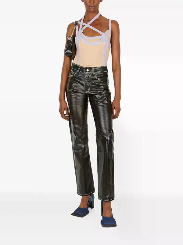 NINAMOUNAH Asymmetric Panelled Top