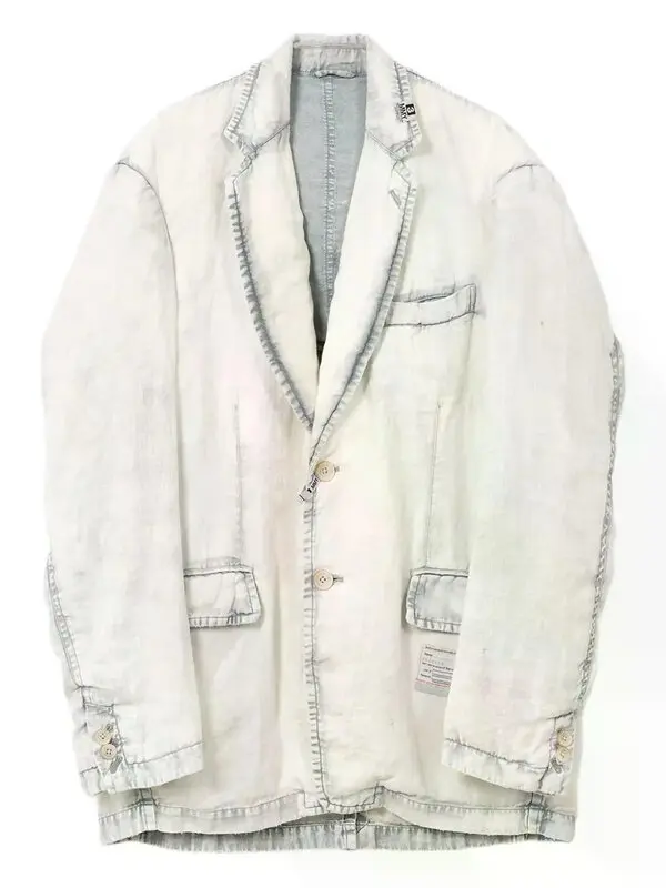 Mihara Yasuhiro Single-breasted Blazer - White