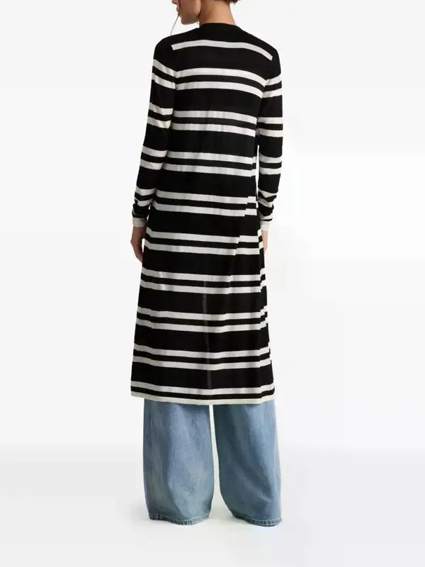 Alice + Olivia Callan Striped Maxi Cardigan