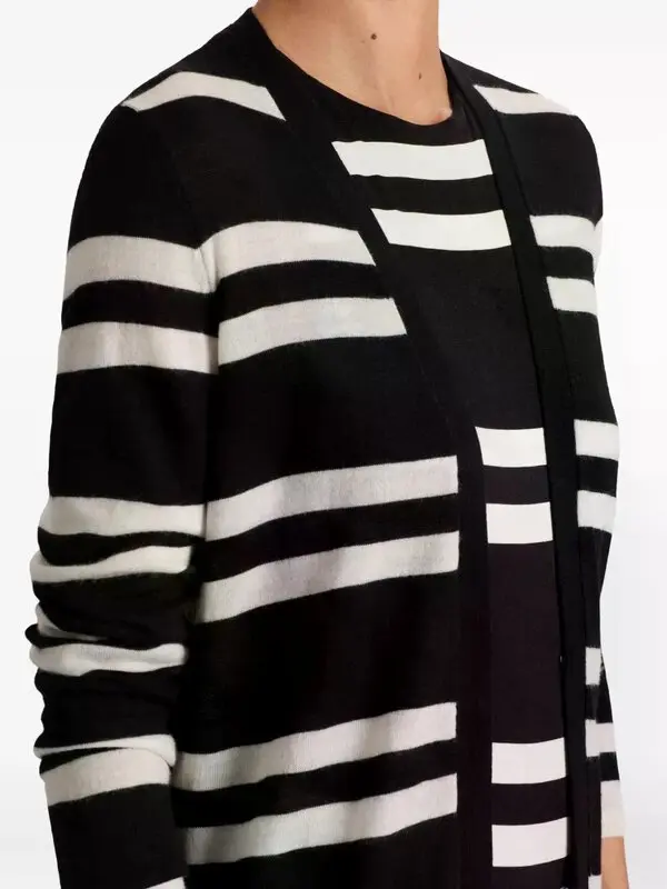 Alice + Olivia Callan Striped Maxi Cardigan