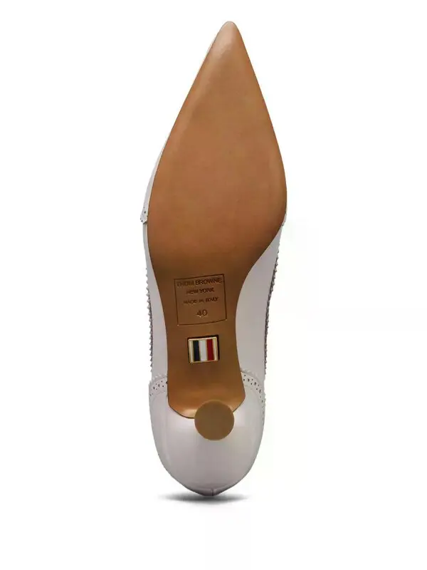 Thom Browne Soft Patent Wingtip Pumps 50mm - Pink