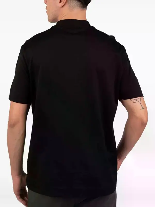 Emporio Armani Embossed Logo T-shirt - Black