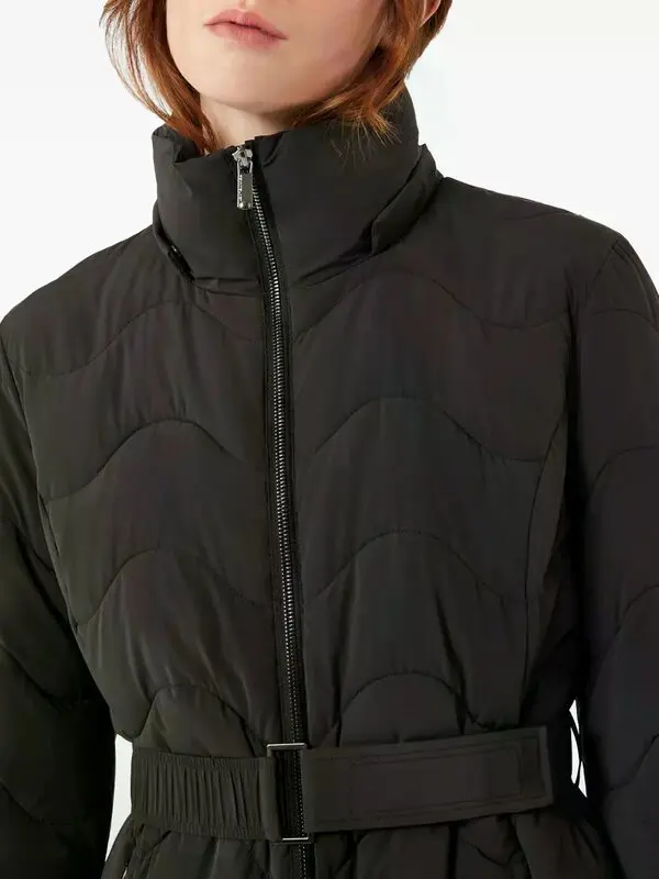 PENNYBLACK Quilted Belted Hooded Coat