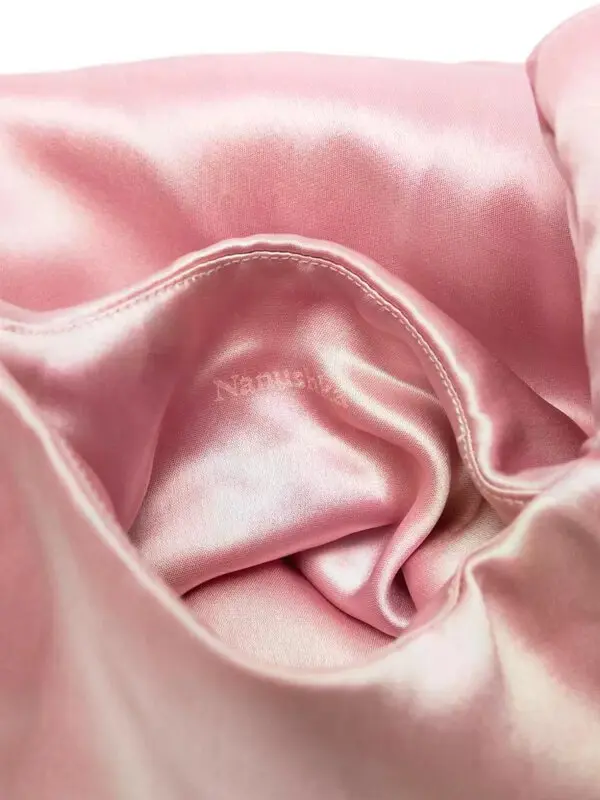 Nanushka Jen Satin Tote Bag - Pink
