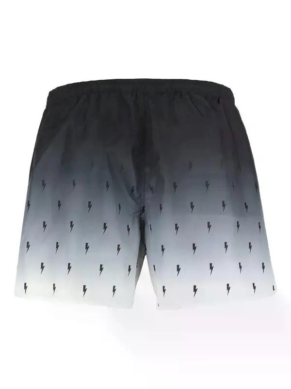 Neil Barrett Screen-print Swim Shorts