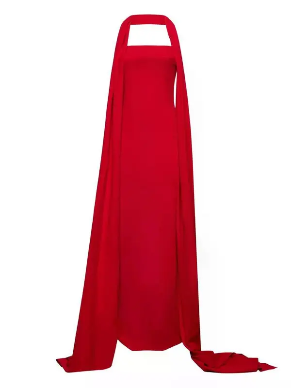 Solace London Cape Back Gown