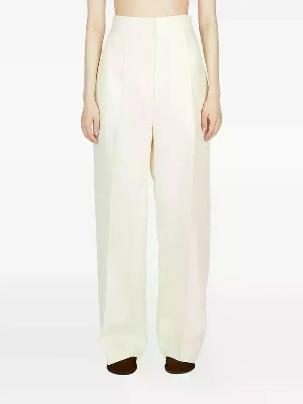THE ROW Pressed-crease Trousers