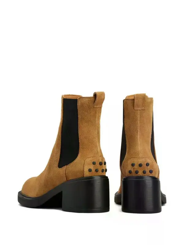 TOD'S Suede Chelsea Boots - Brown