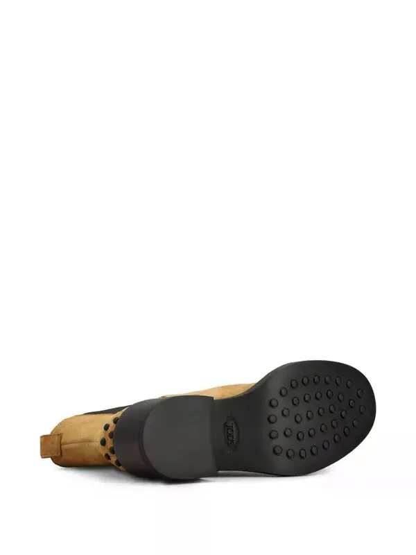 TOD'S Suede Chelsea Boots - Brown