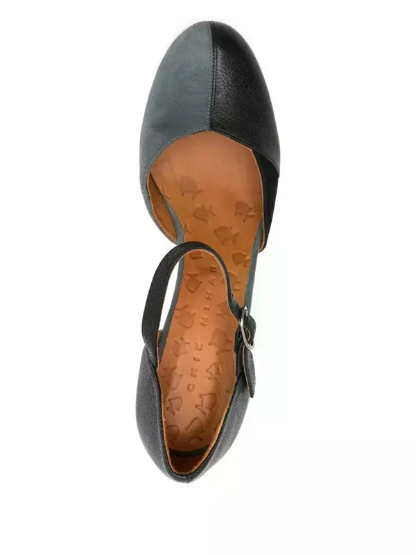 Chie Mihara 85mm Nica Leather Ankle-strap Pumps
