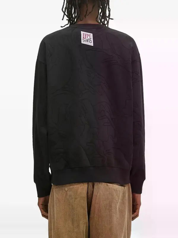 AAPE BY *A BATHING APE Crew-neck Sweatshirt