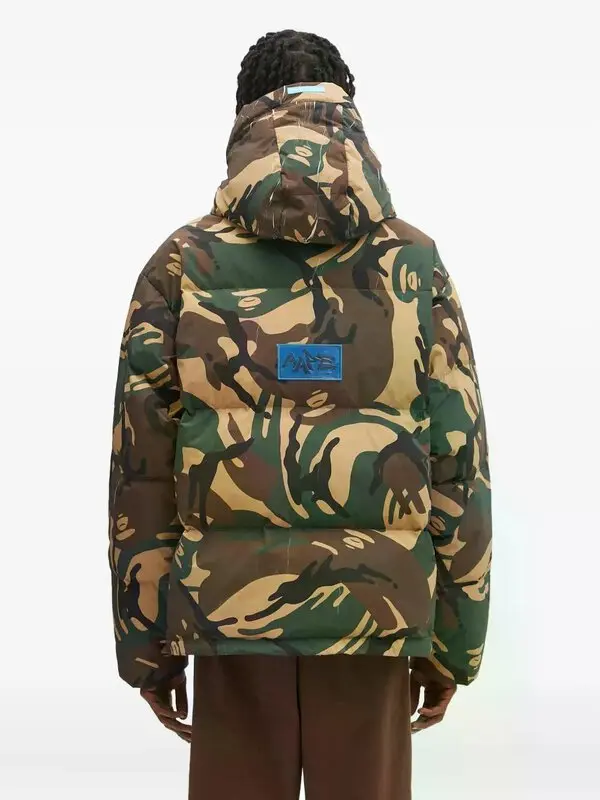 AAPE BY *A BATHING APE® Camouflage-pattern Padded Jacket