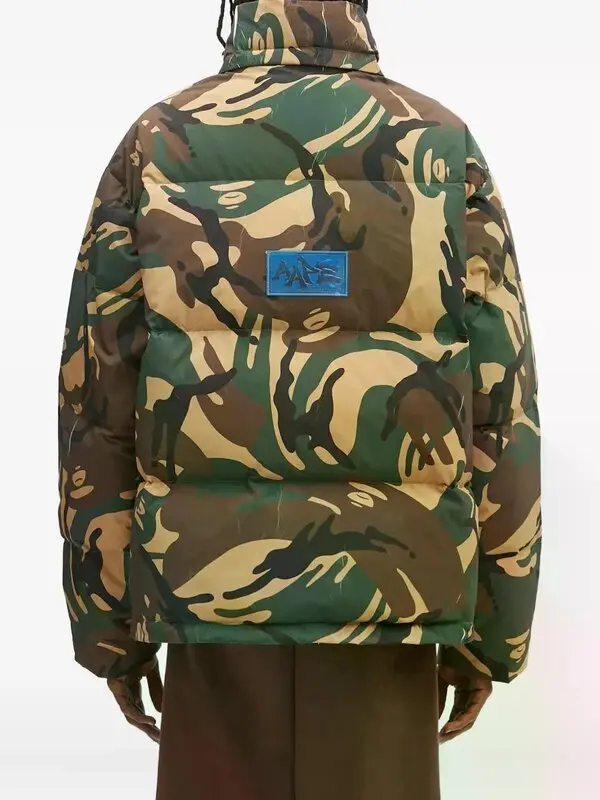 AAPE BY *A BATHING APE® Camouflage-pattern Padded Jacket