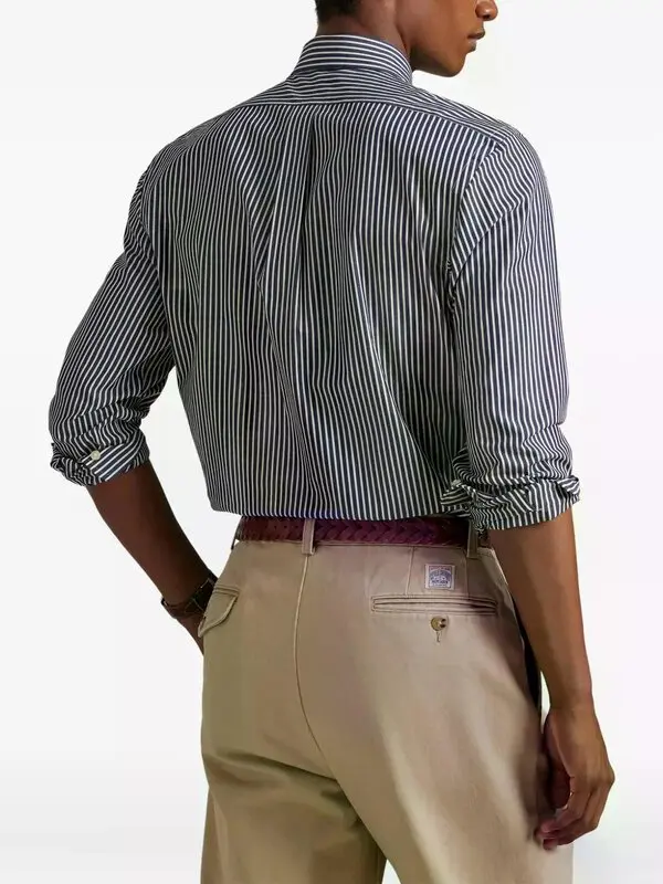 Polo Ralph Lauren Striped Button-down Shirt - Blue