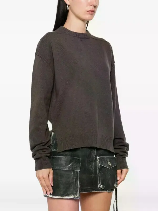 Rick Owens Round-neck Wool Sweater