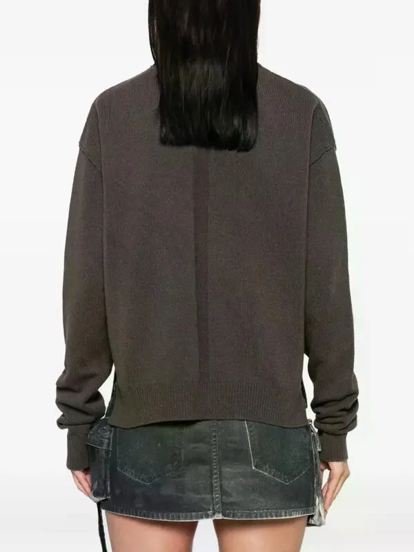 Rick Owens Round-neck Wool Sweater