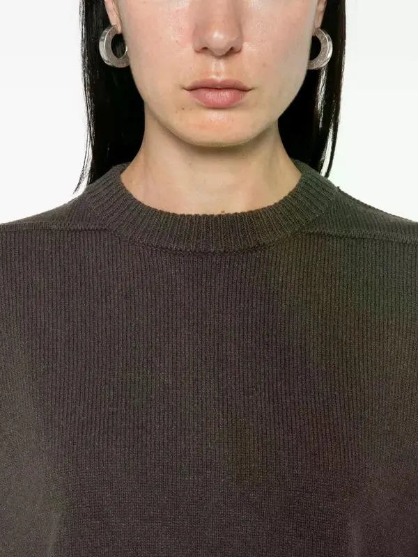 Rick Owens Round-neck Wool Sweater