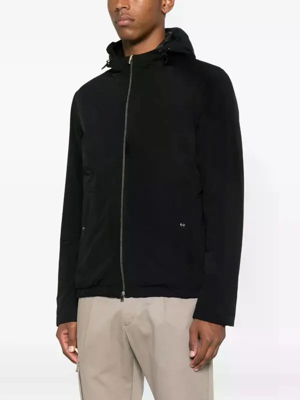 Herno Hooded Zip-up Jacket