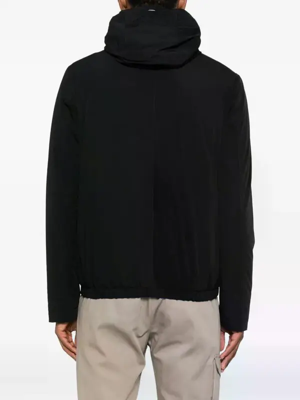 Herno Hooded Zip-up Jacket
