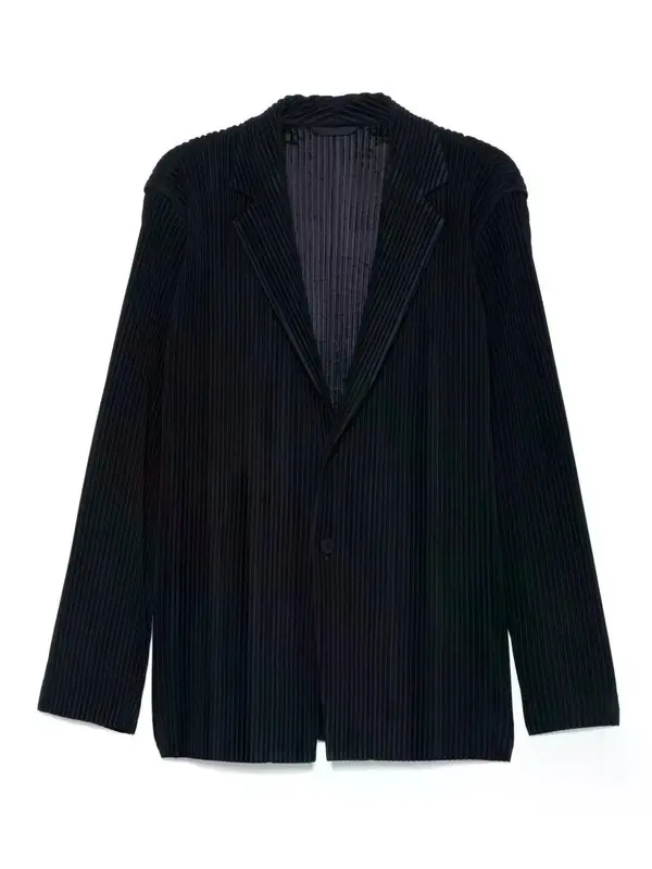 Issey Miyake Single-breasted Blazer - Blue