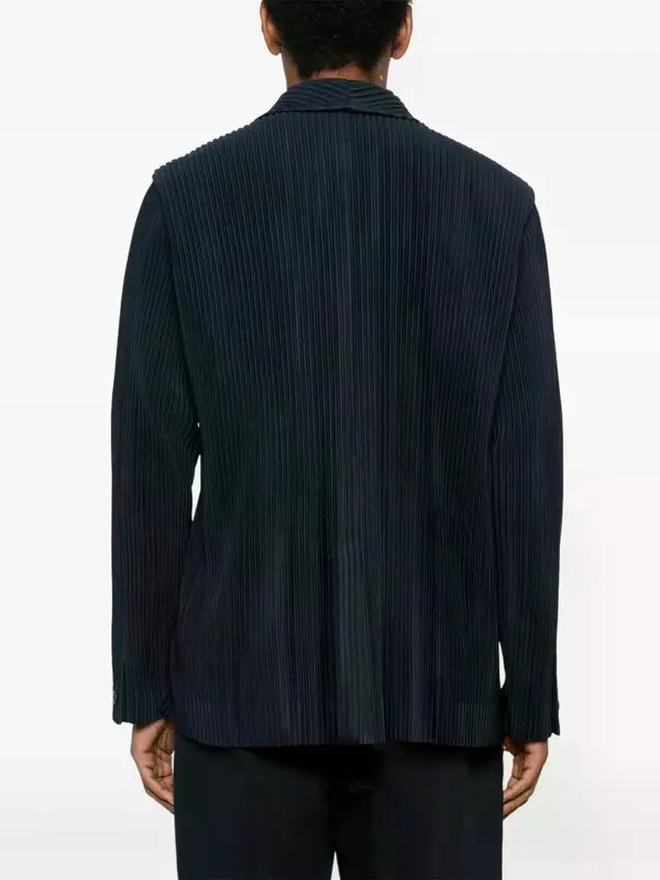 Issey Miyake Single-breasted Blazer - Blue