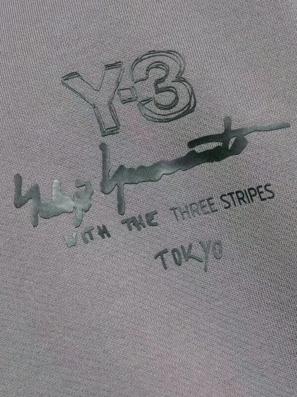 Y3 Logo-print Hoodie