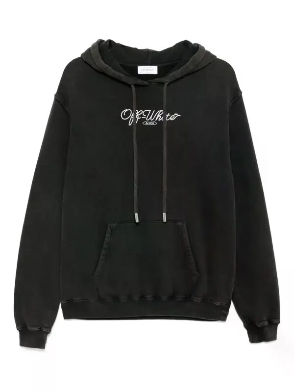 Off-White Scissor Arrow Hoodie - Black