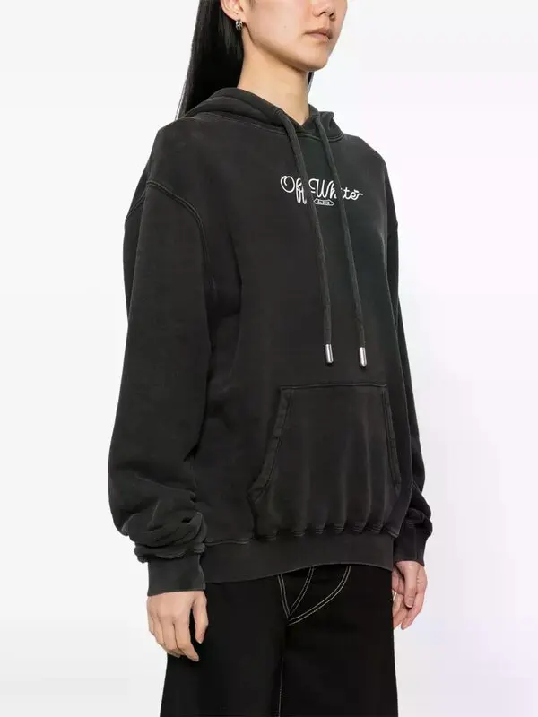 Off-White Scissor Arrow Hoodie - Black