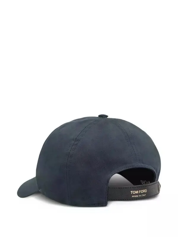 TOM FORD Logo-embroidered Baseball Cap - Blue