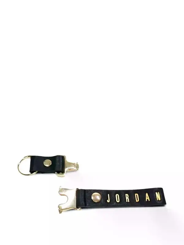 JORDAN Luxe Leather Lanyard Keyring