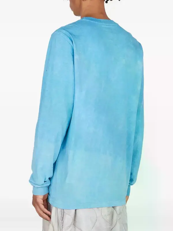 NOTSONORMAL Washed Long-sleeve T-shirt - Blue