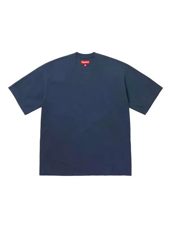 Supreme Intarsia Ss 25 Navy T-shirt - Blue