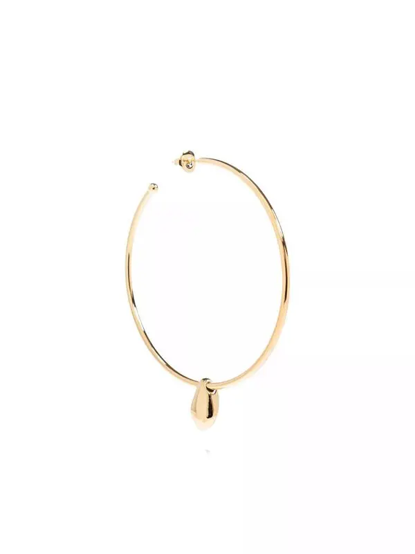 Isabel Marant Teardrop-detail Hoop Earrings