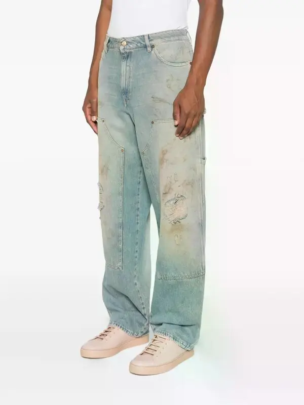 GOLDEN GOOSE Distressed-effect Jeans - Blue