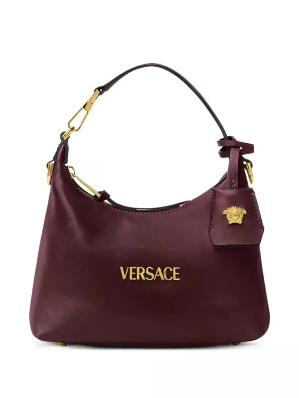 Versace Logo-lettering Shoulder Bag