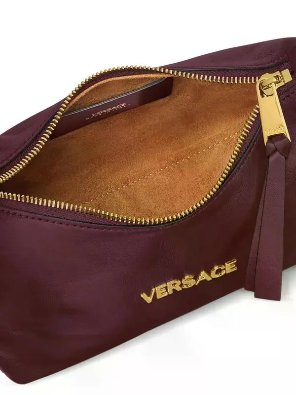 Versace Logo-lettering Shoulder Bag