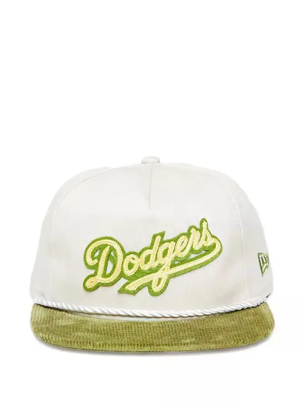 New Era Los Angeles Dodgers Cord Golfer Cap - White