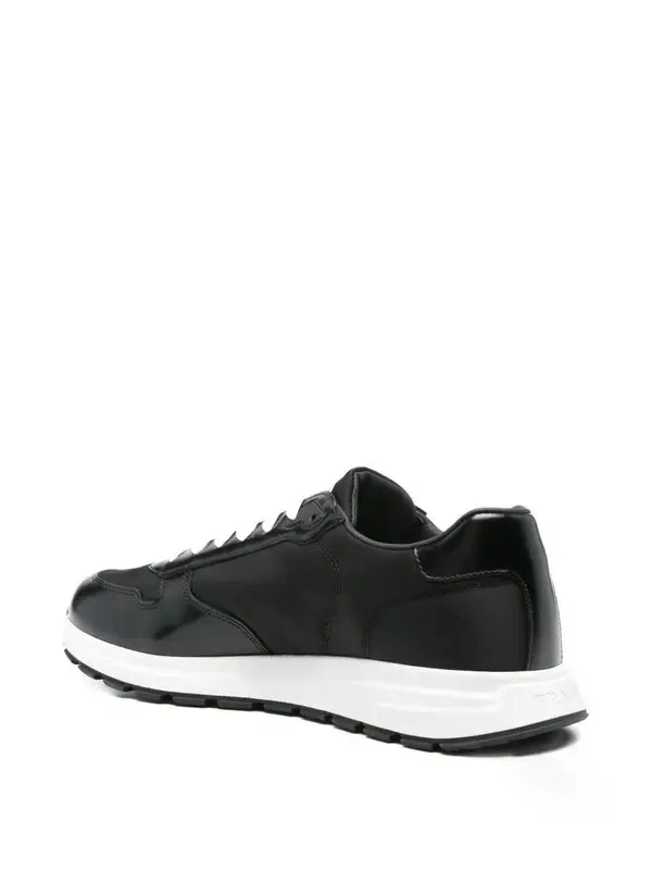 Prada Leather-panelled Sneakers