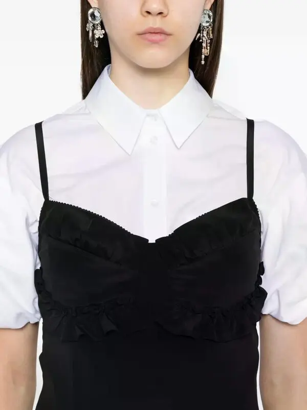 Simone Rocha Ruffled Midi Dress
