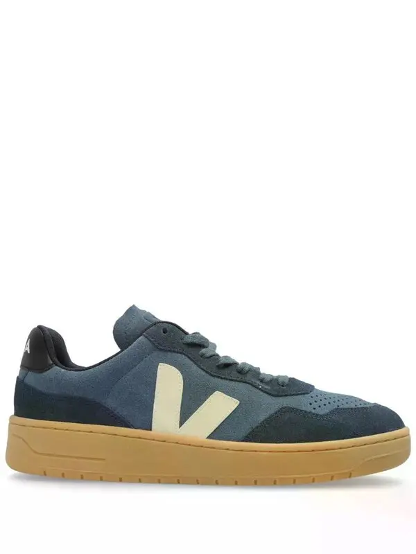 VEJA V-90 Suede Sneakers - Blue